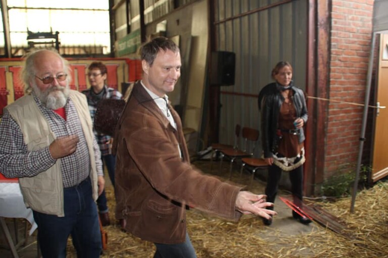 le lancer de fer à cheval - Jeux Fête Foraine - Artemus Evenement